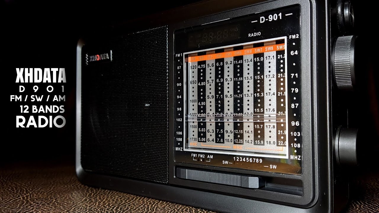 XHDATA D-901 | 12 BANDS RADIO FM / AM / SW | XHDATA PORTABLE RADIO ...