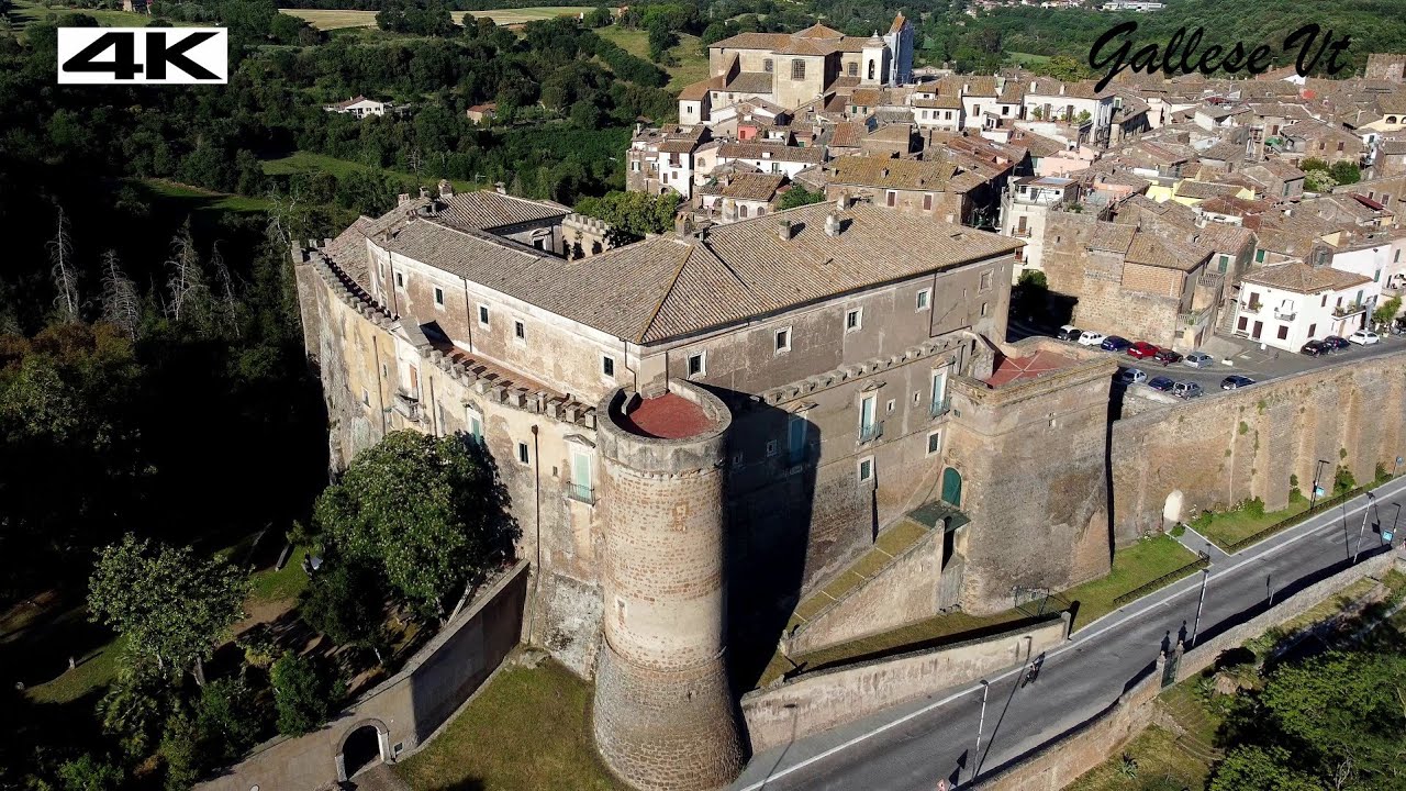 📍🇮🇪Gallese Vt Lazio Italy Dji Mini2 4k Palazzo Ducale - YouTube