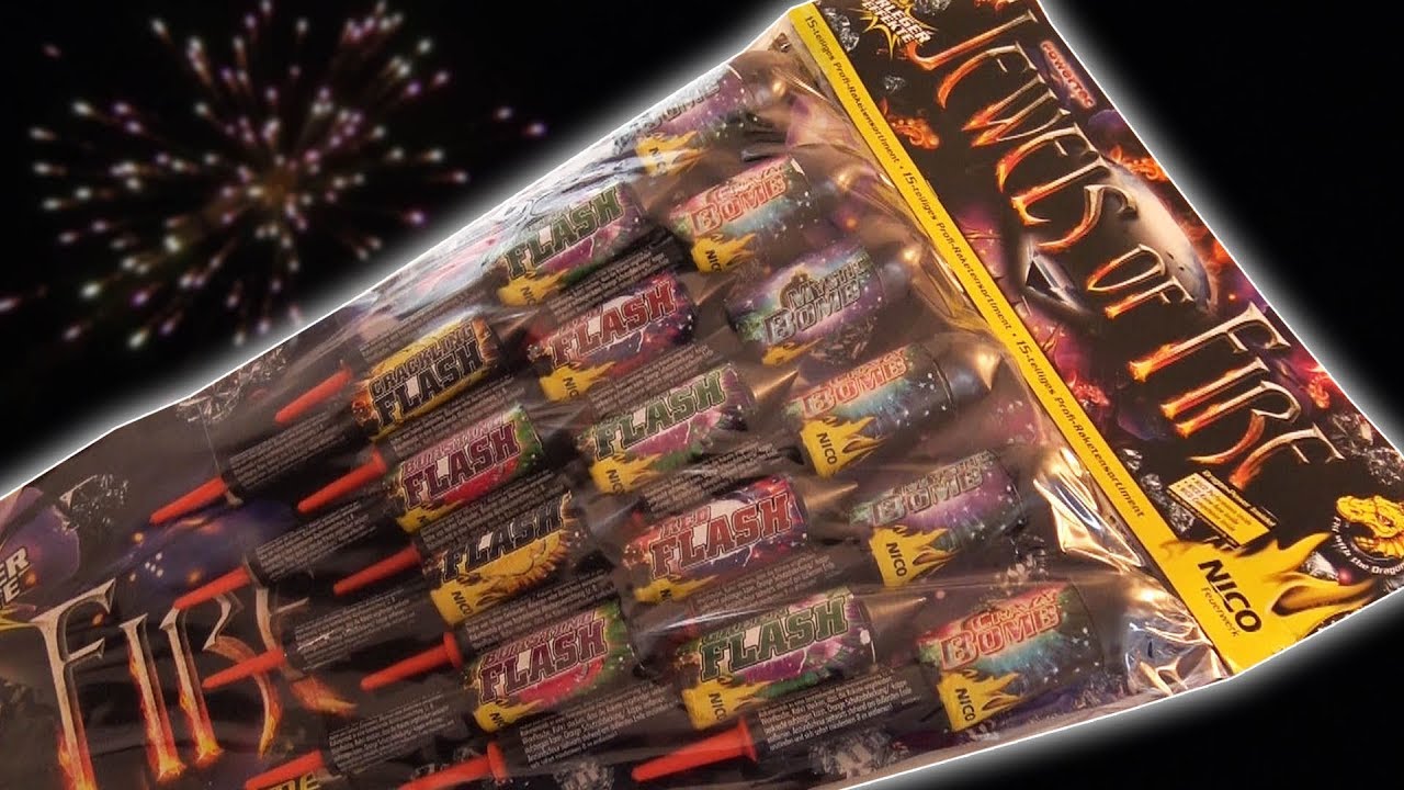 Nico Feuerwerk -Jewels Of Fire | RAKETENSORTIMENT - YouTube