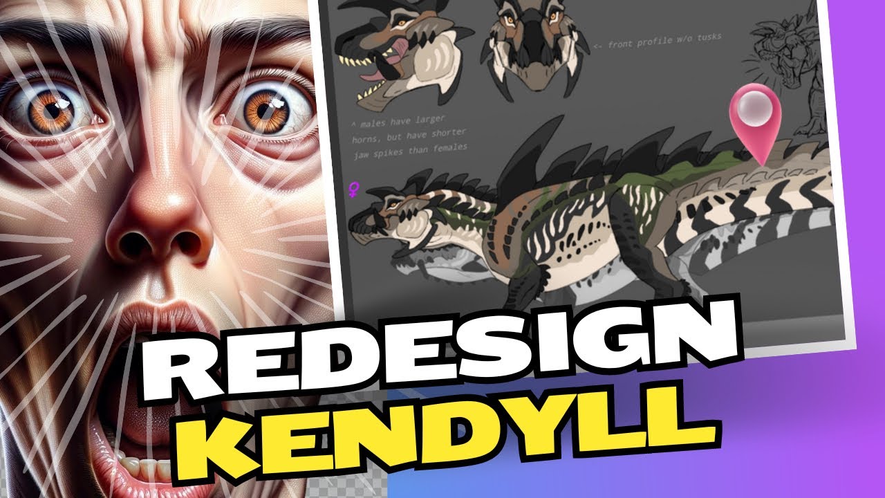 Kendyll Remodel into a Monster! Creatures of Sonaria - YouTube