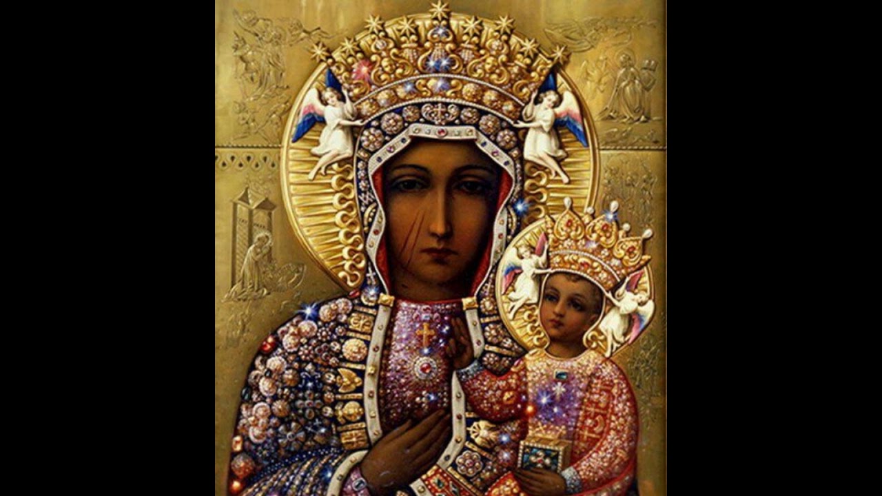 História da pintura do rosto de Maria por Irmã Consolata - YouTube