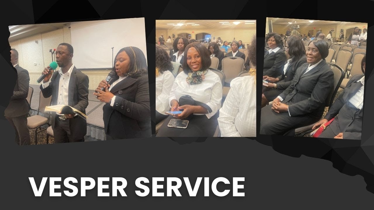 VESPER SERVICE || NAGASBU 2024 CONVENTION - YouTube