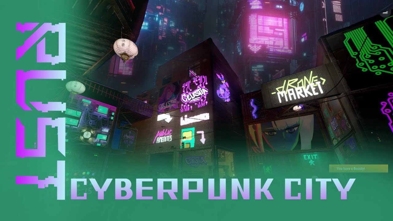 Cyberpunk City in Rust - YouTube