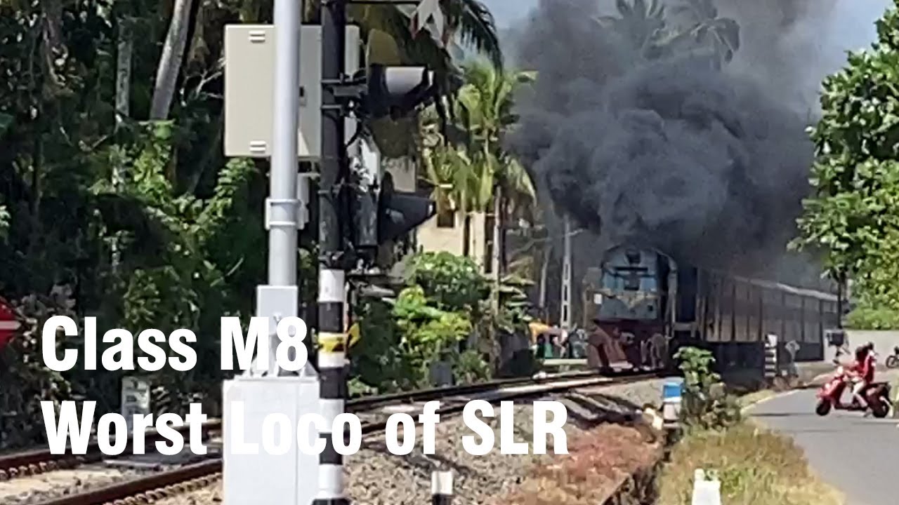 Worst Locomotive of SLR | Class M8 (WDM2) - YouTube
