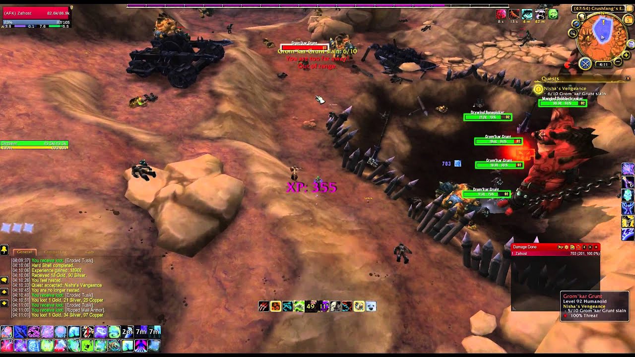 Nisha's Vengeance WoW In the Land of Giants - YouTube