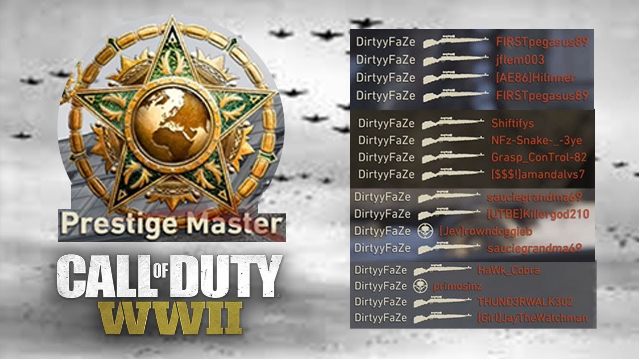 Sniping WW2 Prestige Master - I Hit So Many Clips! - YouTube