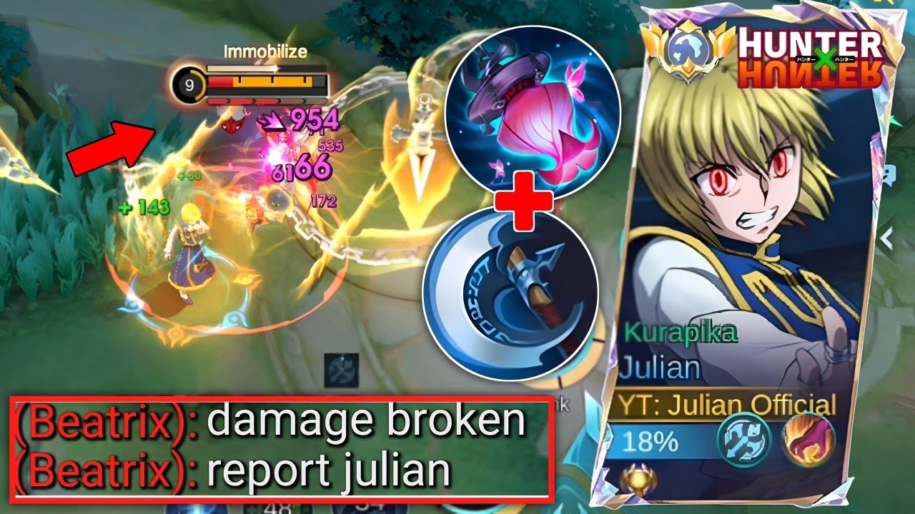 GLOBAL JULIAN NEW 1 HIT BUILD 2025!! - JULIAN GAMEPLAY - TOP 1 GLOBAL ...