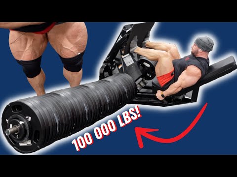 100 000 POUNDS  LEG PRESS