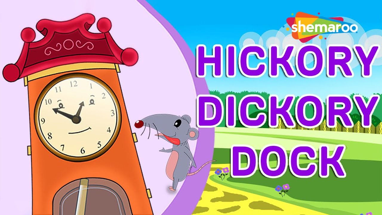 Hickory Dickory Dock (HD) | Nursery Rhymes | Popular Kids Songs ...