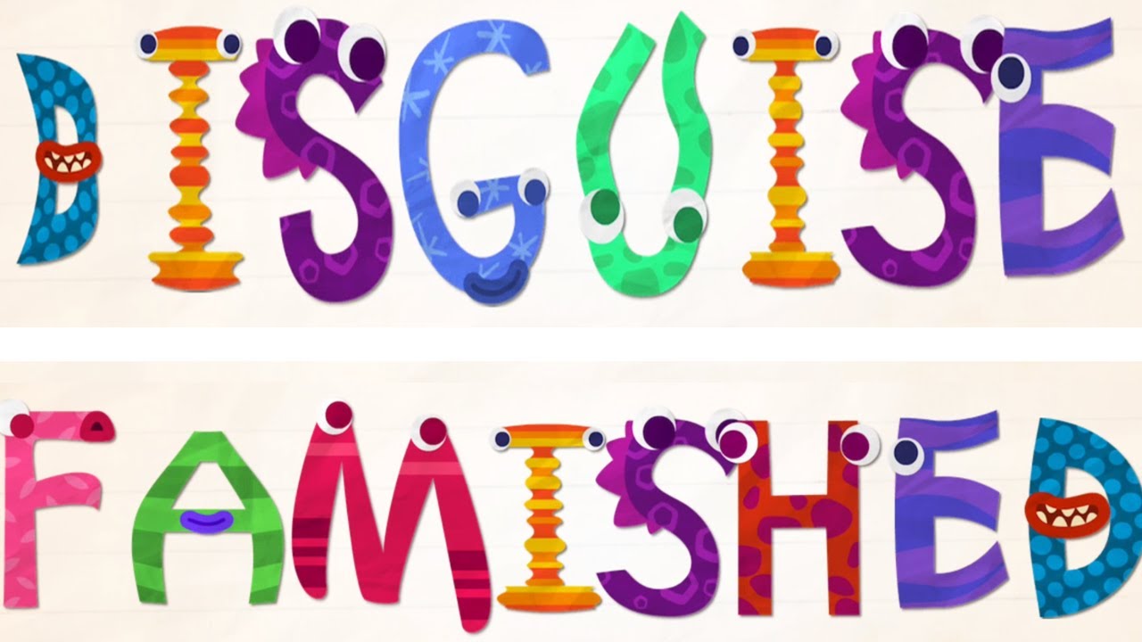 Alphabet Learning - Play And Learn Kids Words Disguise, Famished ...