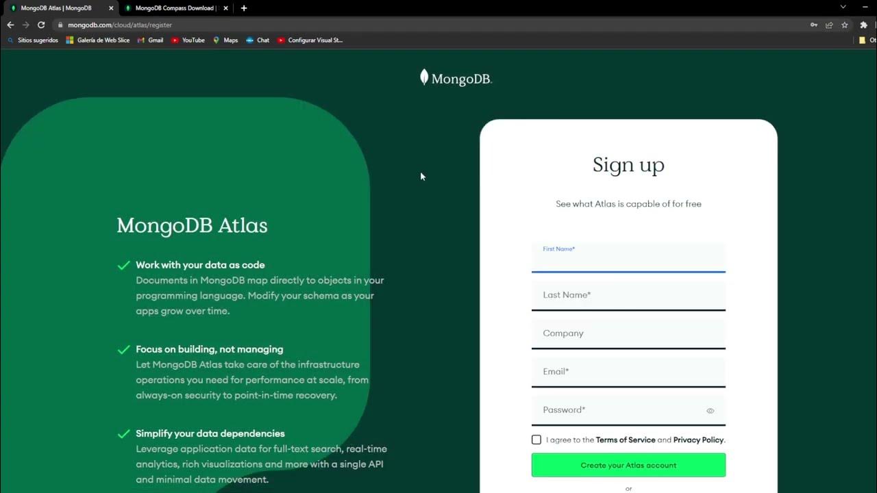 Episodio 2 - conexión a mongodb - YouTube