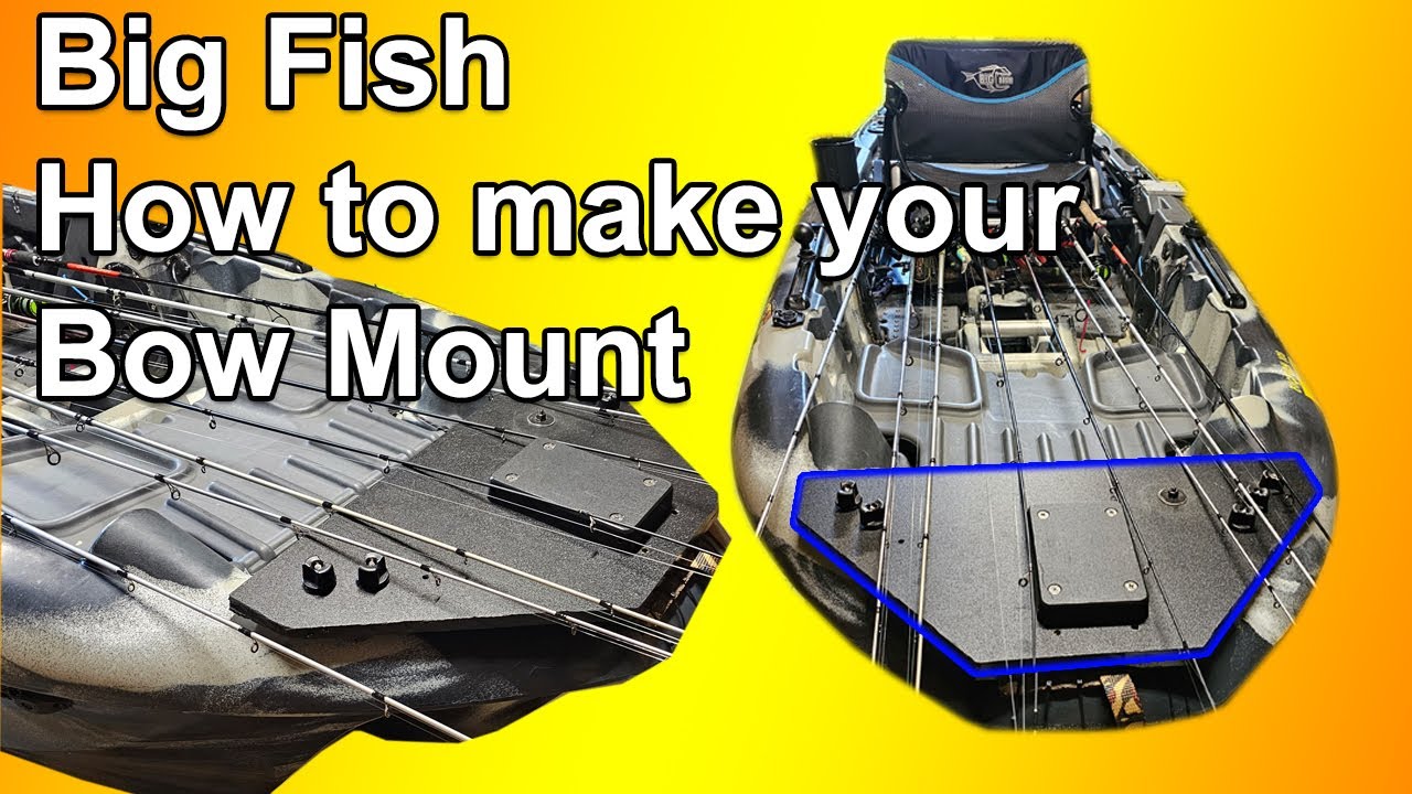 Big Fish 108- How to Install your Bow Mount Trolling Motor into any ...