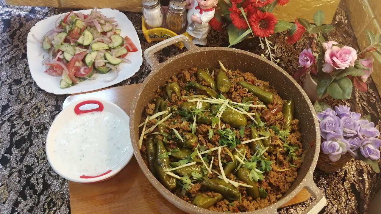 How To Make Bharva Mirchay|By GOOD FOOD. - YouTube