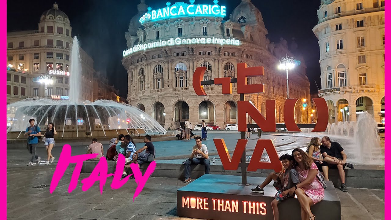 4K Genova, Italia (Genoa, Italy) UNESCO - YouTube