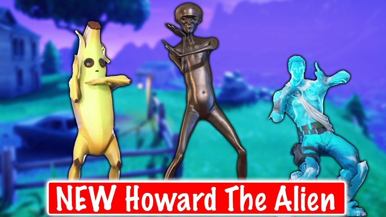*NEW* HOWARD THE ALIEN EMOTE LOOKS BEST ON THESE SKINS ...