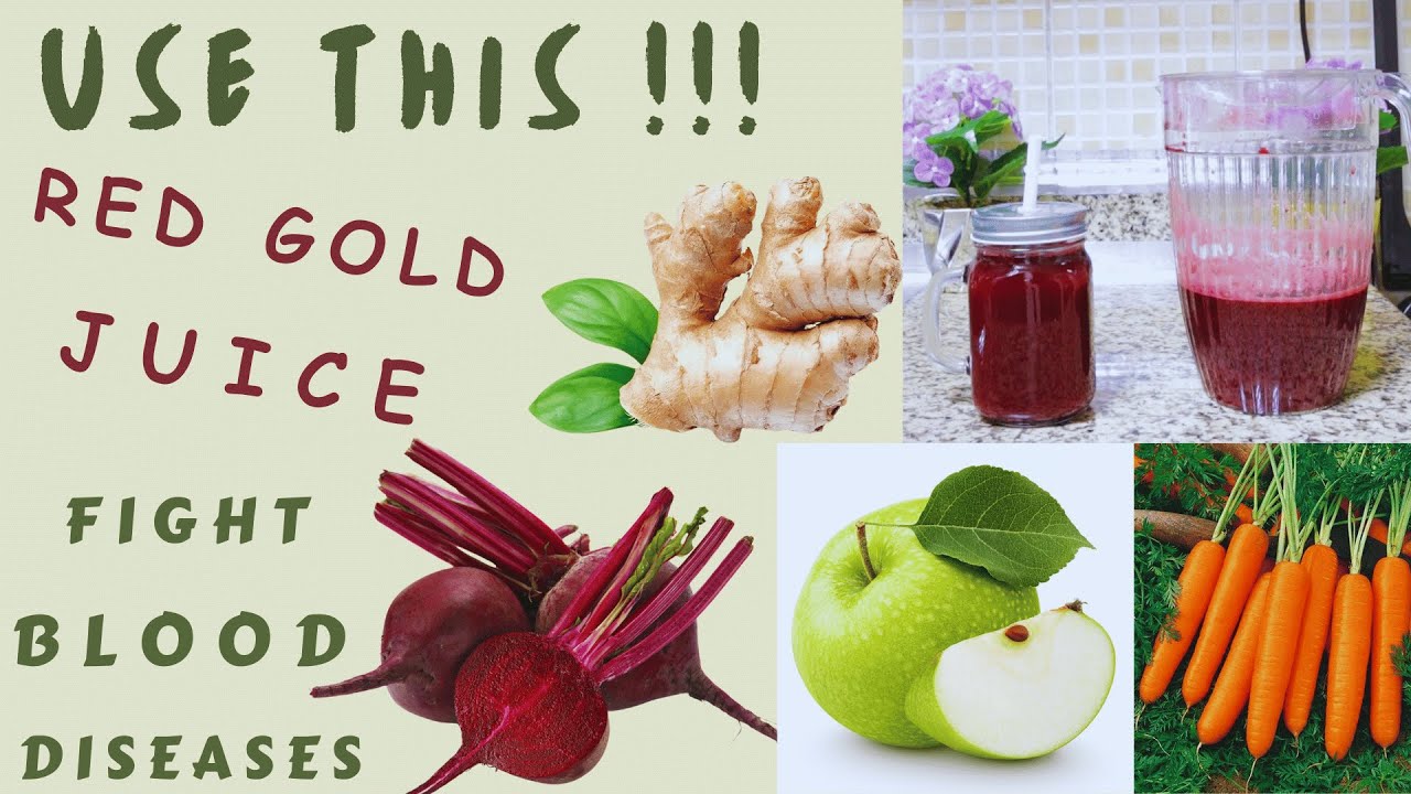 RED GOLD TO fight BLOOD Diseases (Vlogmas Day 3) #fypシ #juicing # ...