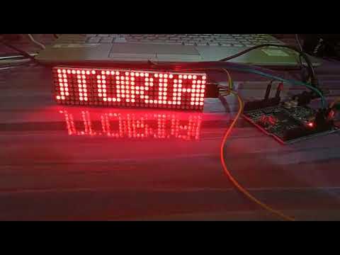 8×8 LED Dot Matrix Interfacing using Arduino Board - YouTube