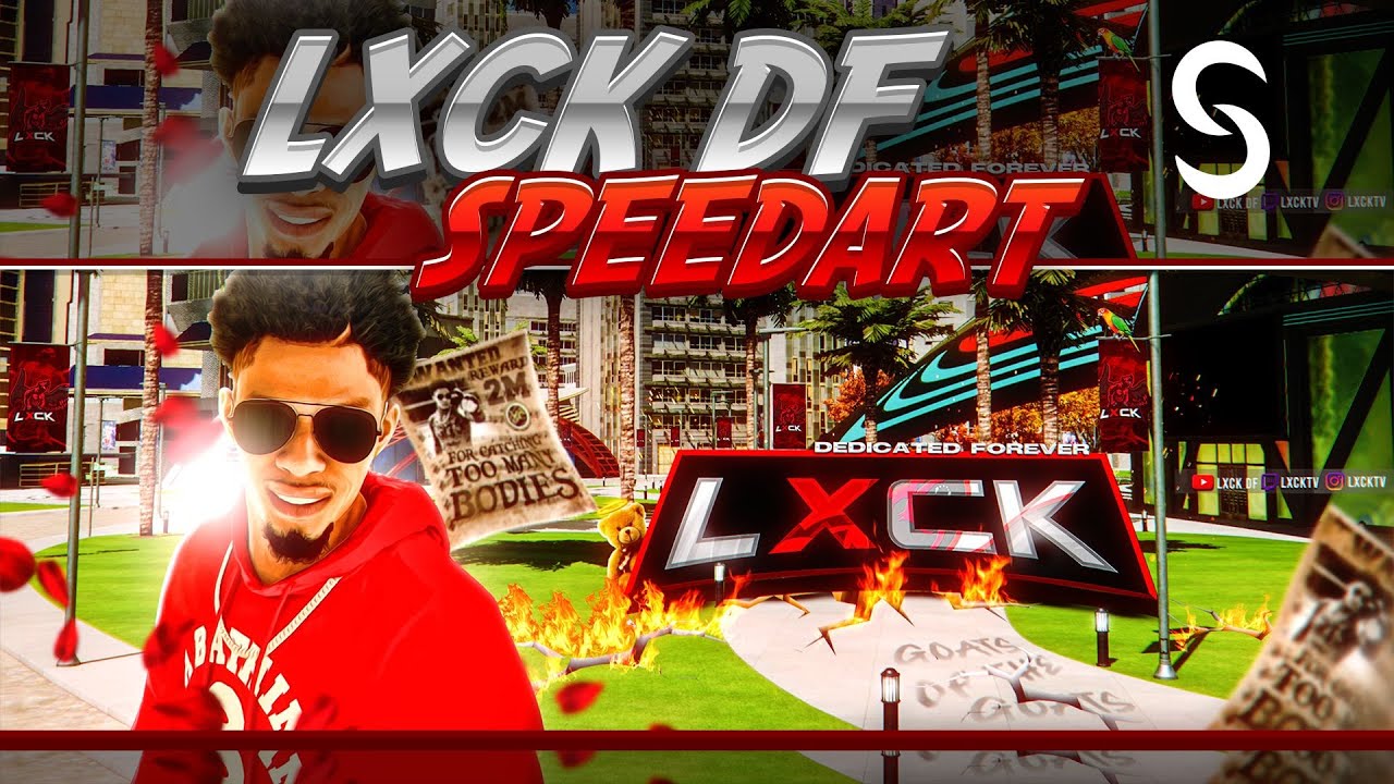 NBA 2K21 NEXT GEN SPEEDART FOR LXCK DF!! - YouTube
