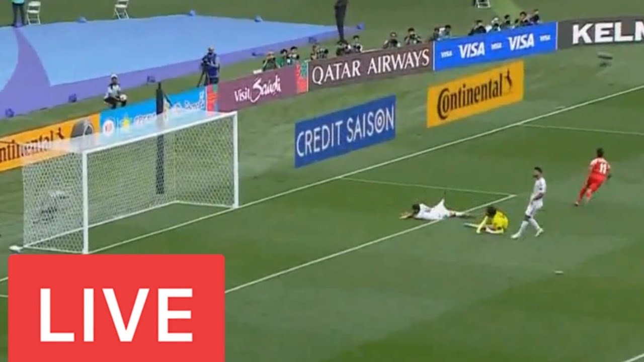 رد فعل علي الشوط الثاني في مباراة العراق والاردن في كاس امم اسيا بث