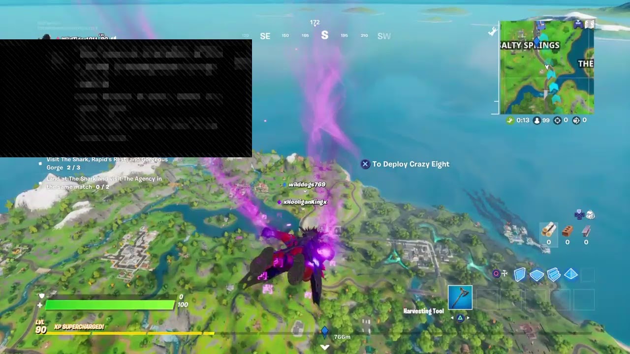 Fortnite gameplay with raven pool - YouTube