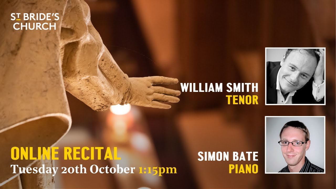 Online Recital sung by tenor William Smith - YouTube
