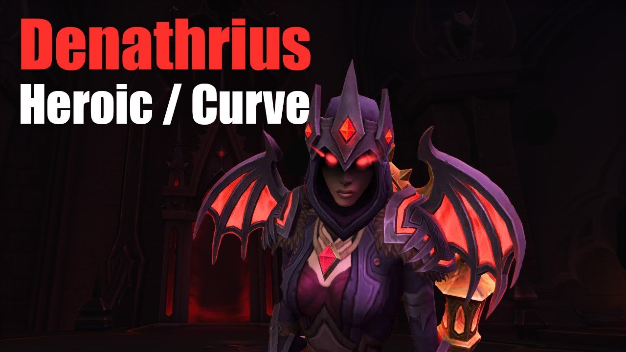 Sire Denathrius Heroic / Curve Kill ~ Discipline Priest - YouTube