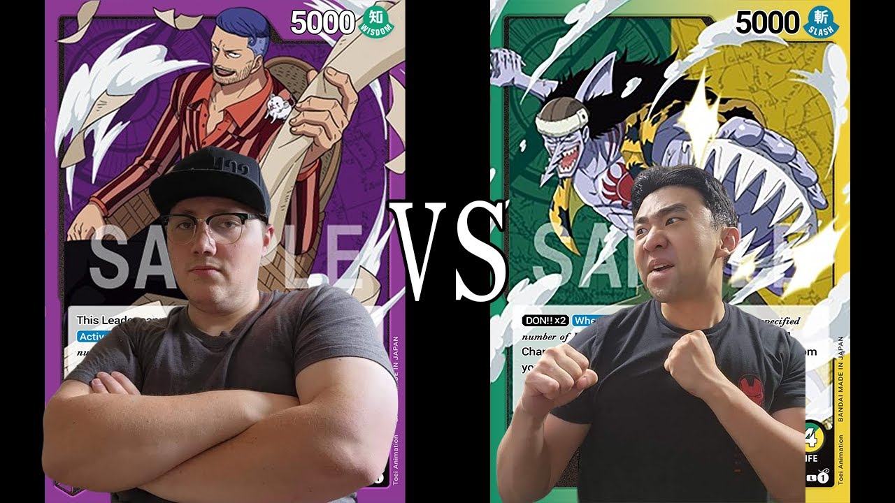 Iceburg Vs Arlong One Piece ft.@DKsCardPirates || Sleeve Up & Smack ...