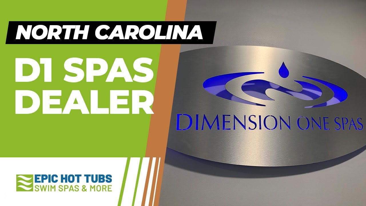 North Carolina Dimension One Spas Dealer | Epic Hot Tubs - YouTube