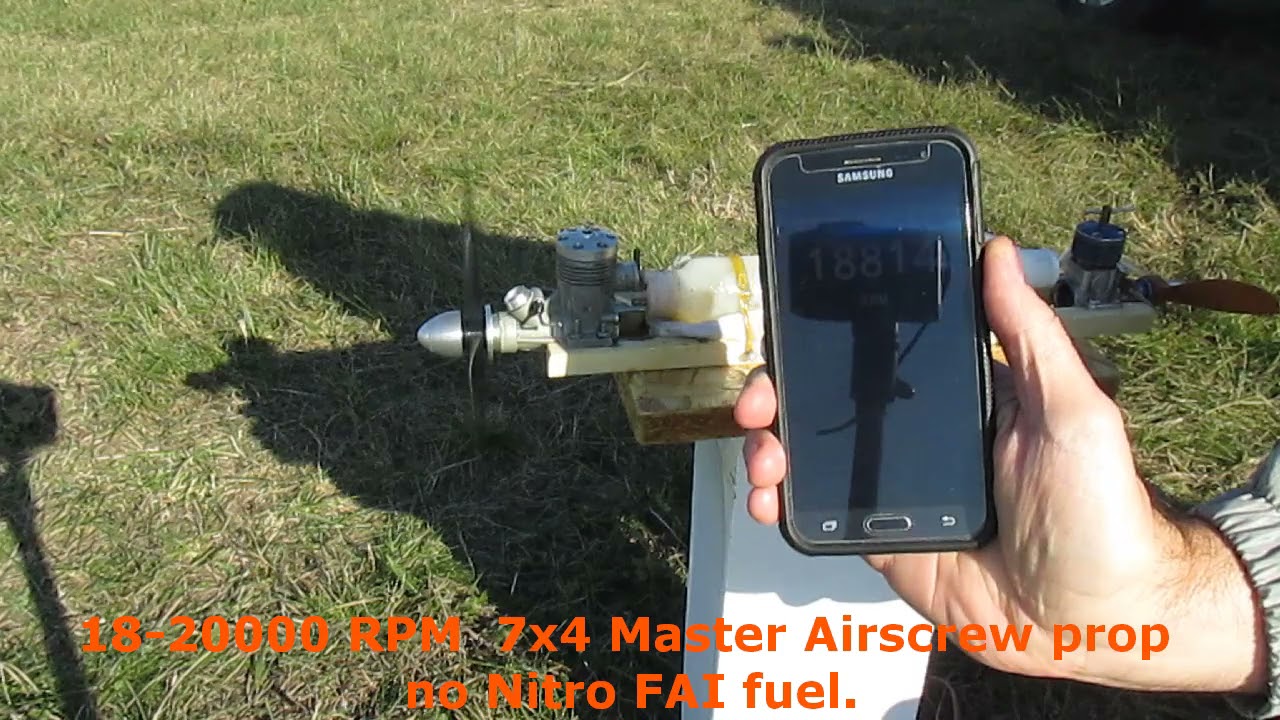 ROSSI 15 MK II Normale - 1969. model engine test run - YouTube