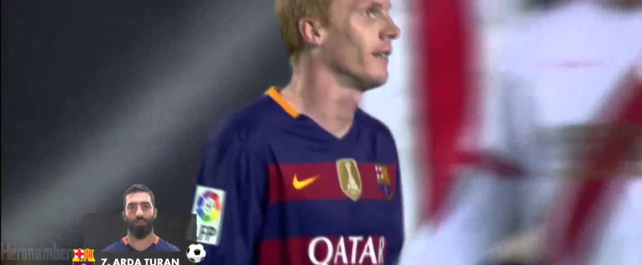 Primer gol de Arda Turan • Arda first goal • Rayo V Barcelona - YouTube
