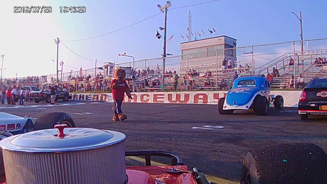 Vintage Modified Riverhead Raceway feature 07/27/2019 Mod 17x JIm reed ...
