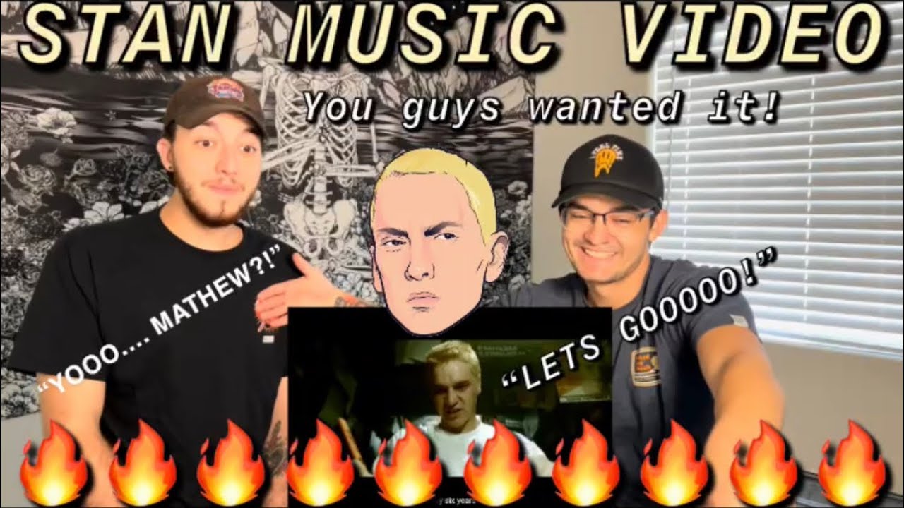 REACTION TO STAN (MUSIC VIDEO) EMINEM - THE PRODUCTION THO! 🔥🔥 - YouTube