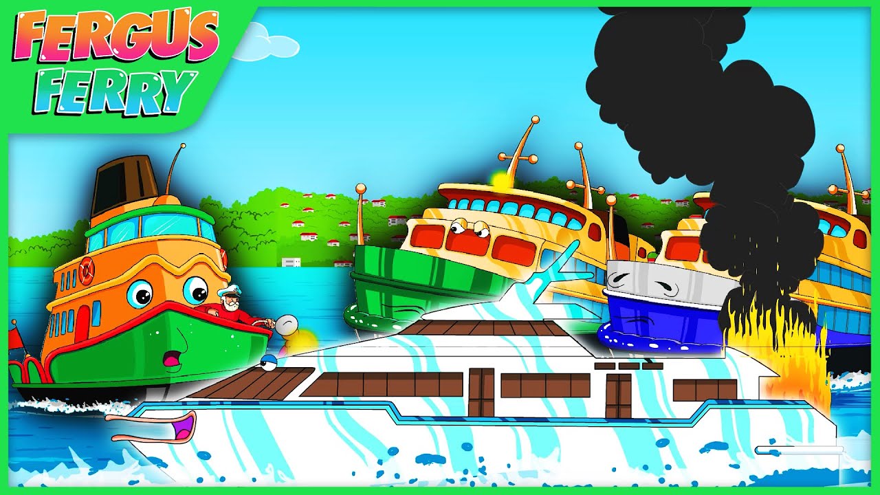 Ep. 23 'Fergus Ferry and Jess the JetCat' | Boats for Children ...