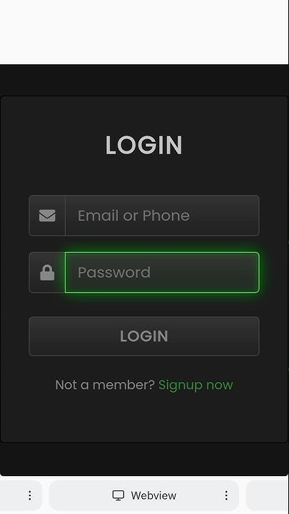 Login Page Effect 16 | Mini Program | Web Suite Mini Program | Web Development Mini Program ...
