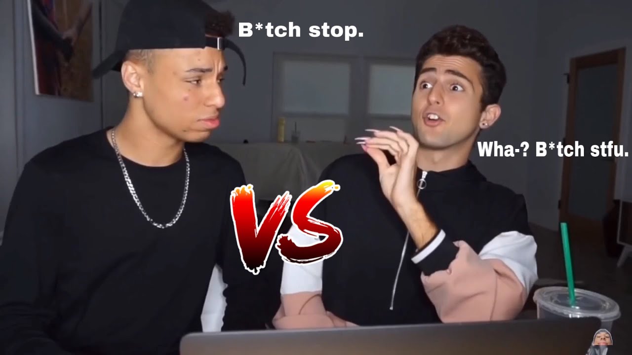 Larray & Twaimz arguing for 4 minutes straight... - YouTube
