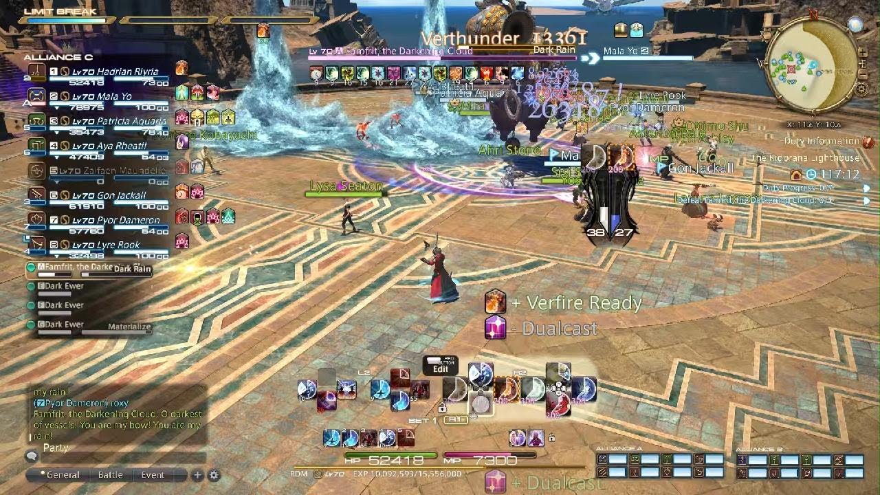 FINAL FANTASY XIV The Ridorana Lighthouse - YouTube