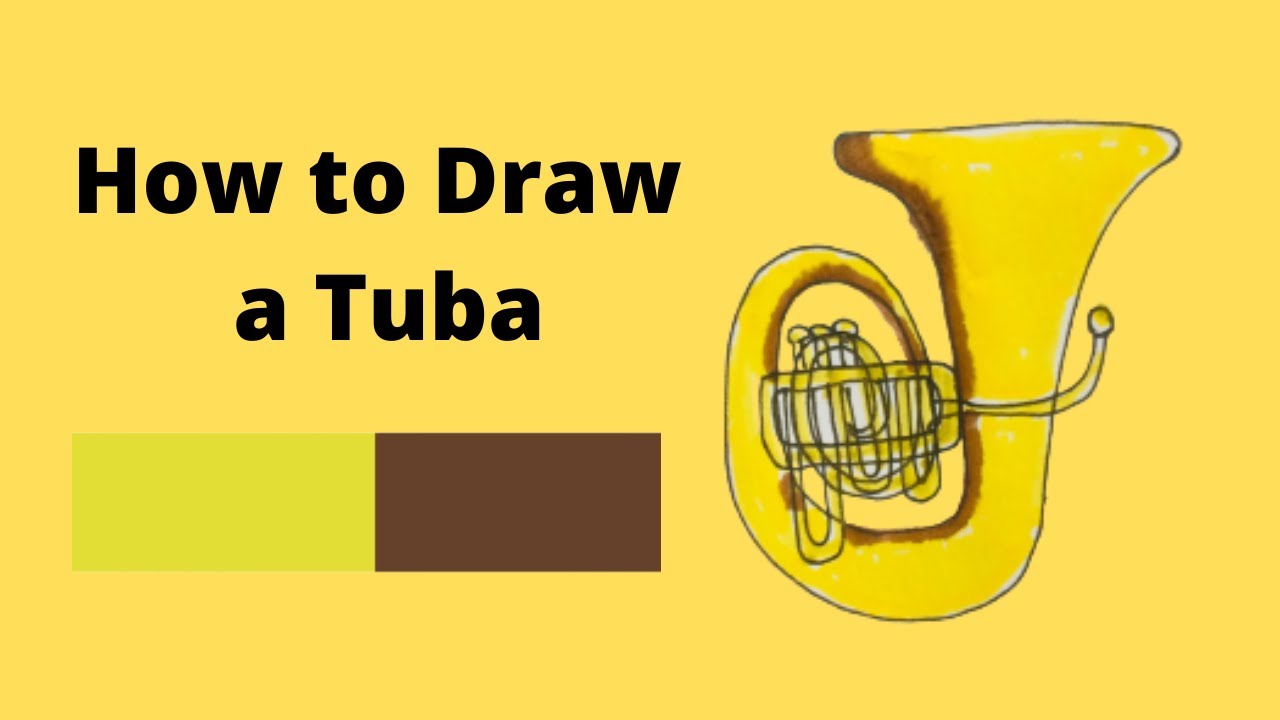 Tuba Drawing