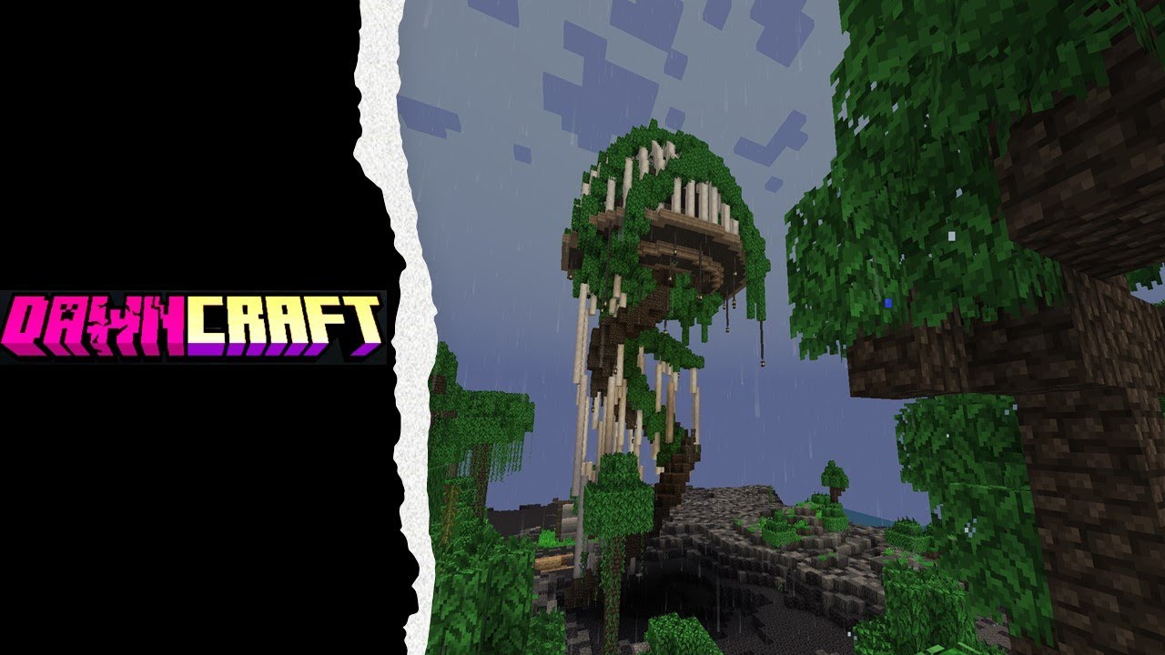 DawnCraft 4- Exploring makes for an unhappy server - YouTube