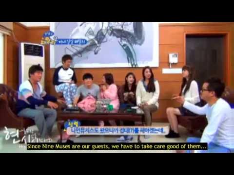 [ENG SUB][121120][Part 1/3] Reckless Family with Nine Muses Hyuna, Hyemi & Kyungri - YouTube