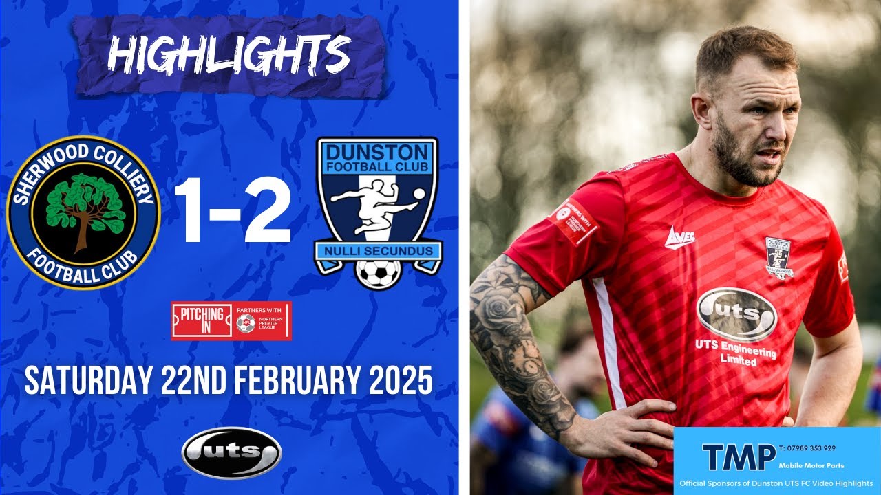 Sherwood Colliery 1 Dunston UTS 2 | Pitching In Northern Premier League ...