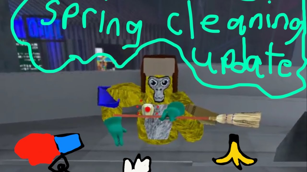Gorilla Tag Spring Cleaning Update - YouTube