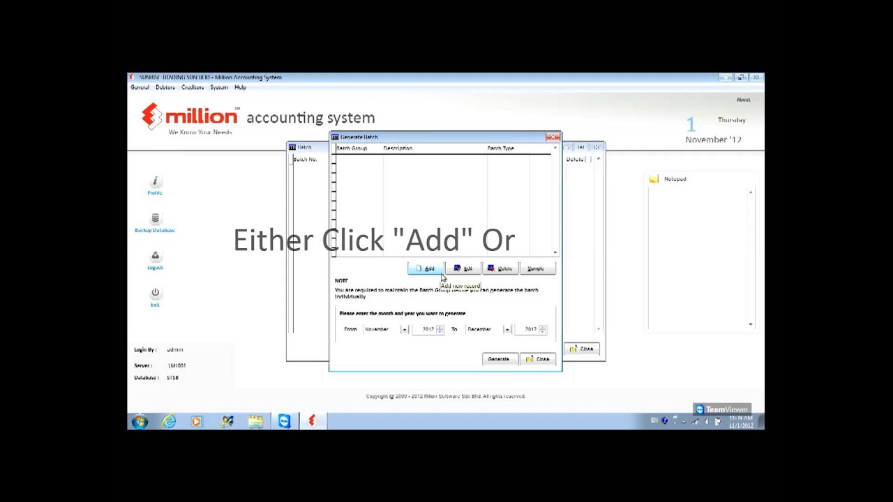 How To Do Generate Batch - YouTube