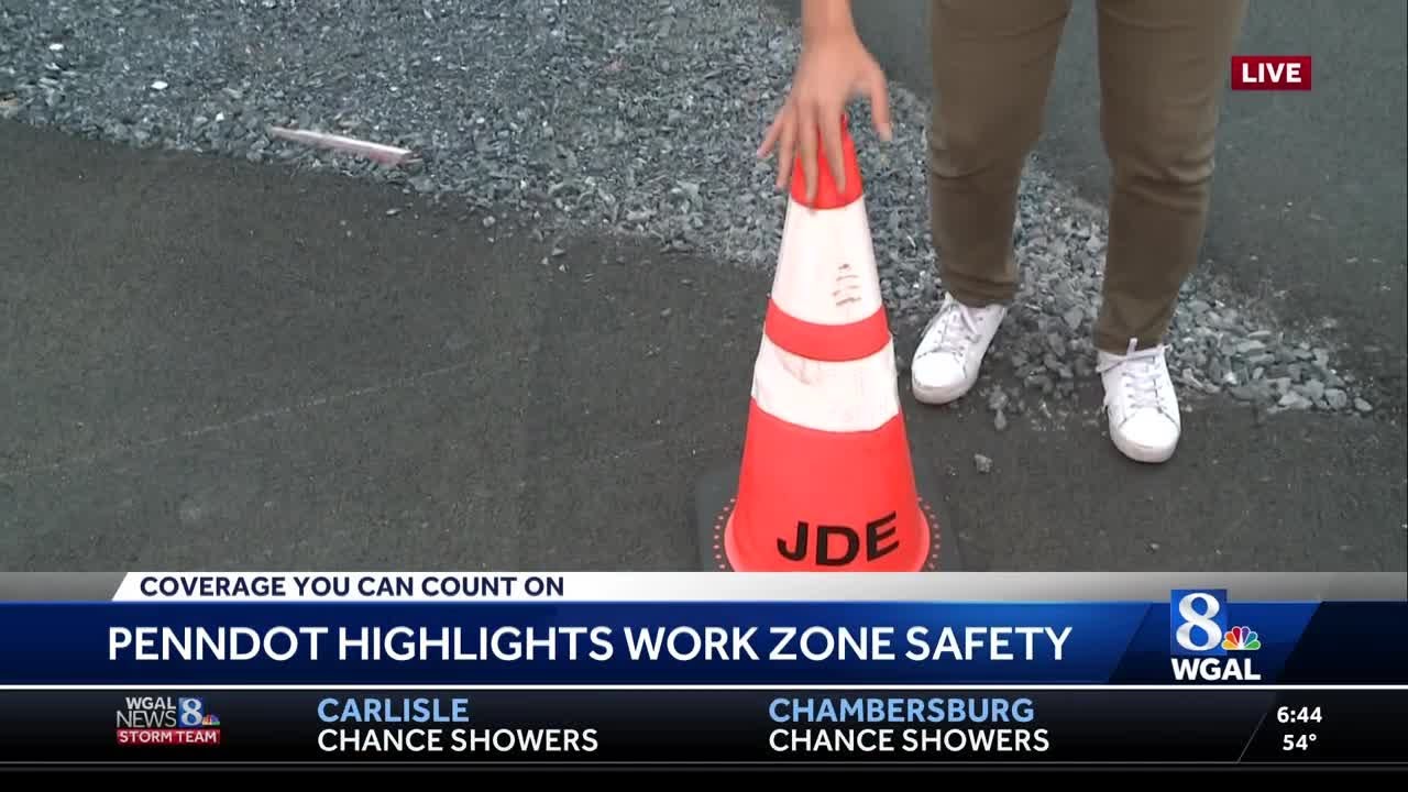 PennDOT highlights work zone safety - YouTube