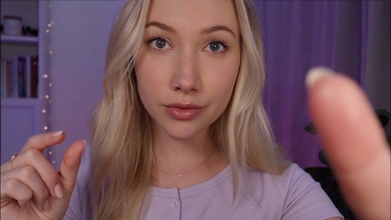 ASMR Facial Adjustments For Relaxation | button pressing, dial turning ...