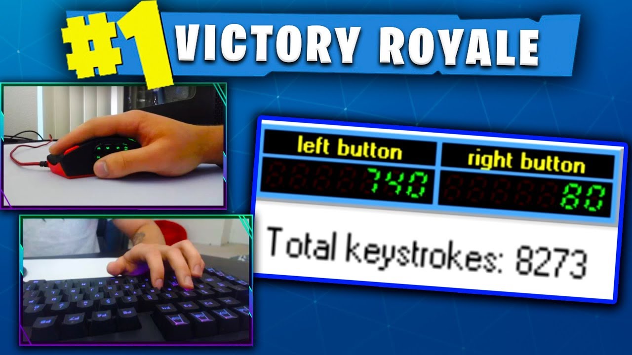 I PRESSED OVER 8,000 BUTTONS ON MY KEYBOARD & MOUSE TO WIN A GAME OF ...
