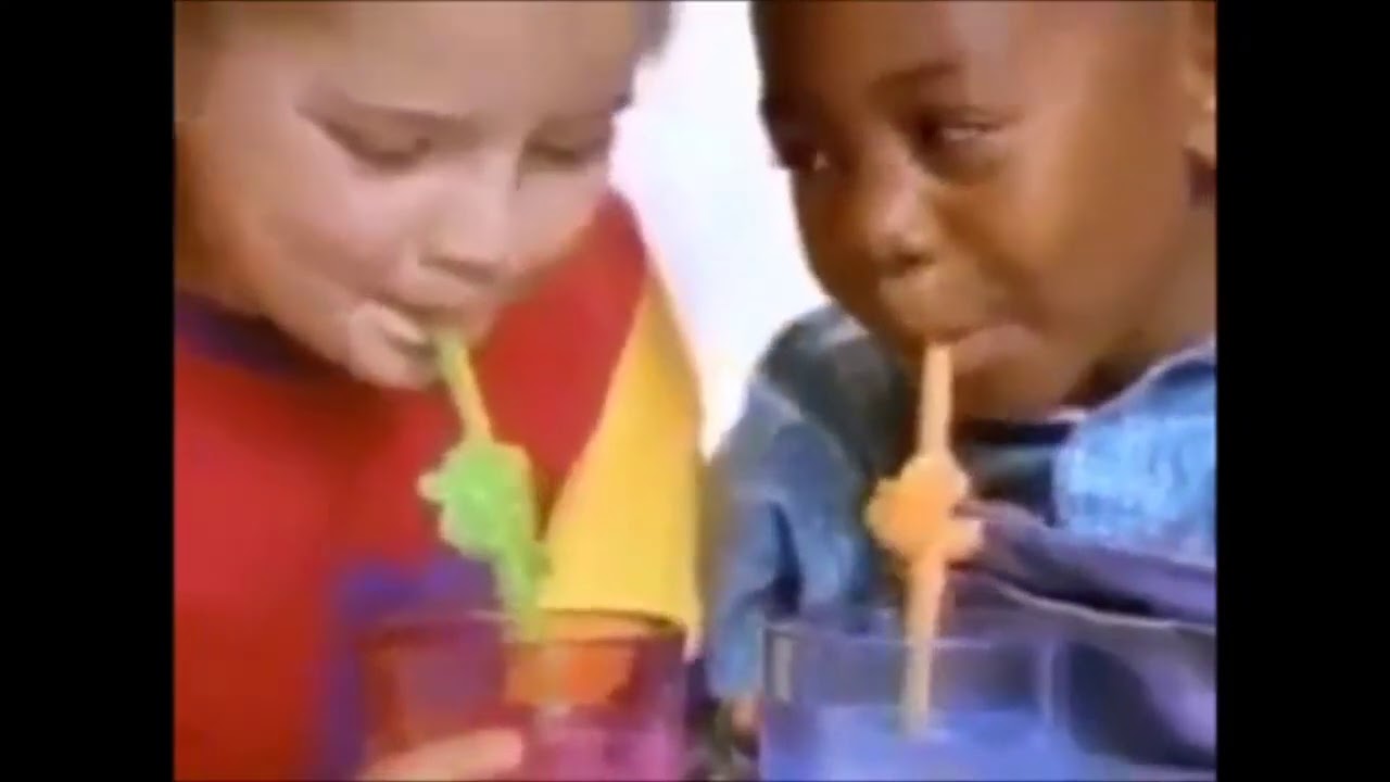 Froot Loops Tale Spin Color Changing Straws - 1993 Commercial - YouTube