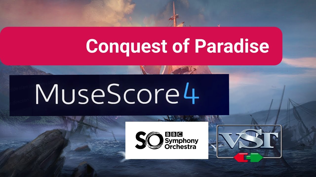 MuseScore 4 + BBC Symphonic Orchestra | Conquest of Paradase - YouTube