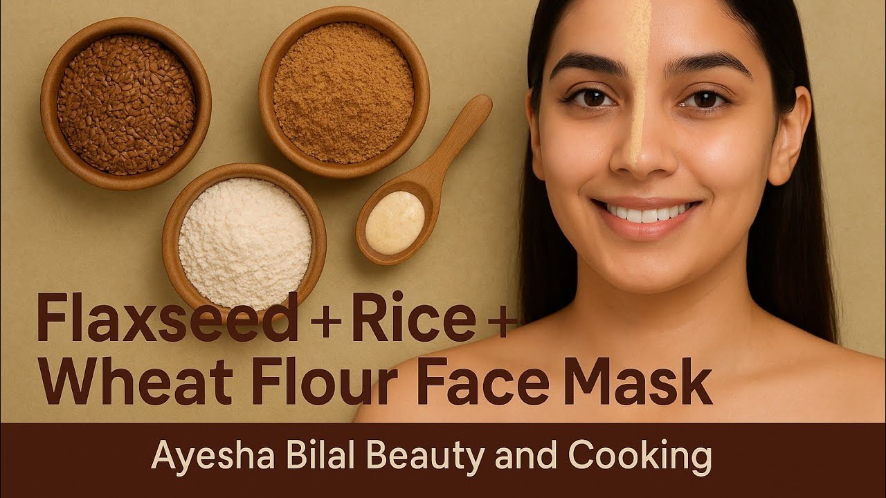 Instant Glow Face Mask with Wheat Flour | Natural Facial for Radiant ...