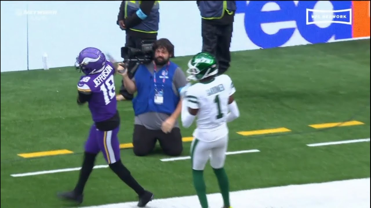 Justin Jefferson & Jordan Addison vs Sauce Gardner & DJ Reed (2024 ...