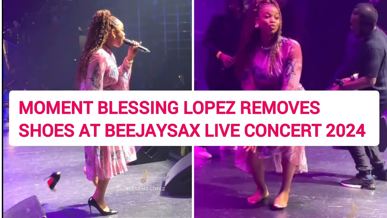 Blessing Lopez's Powerful Ministry At Beejaysax Live Concert 2024 in ...